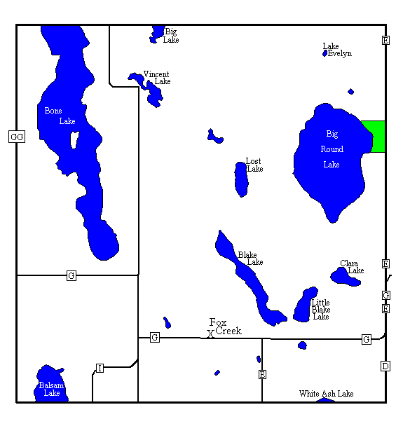 Georgetown Township Polk County Wisconsin : Imagemap